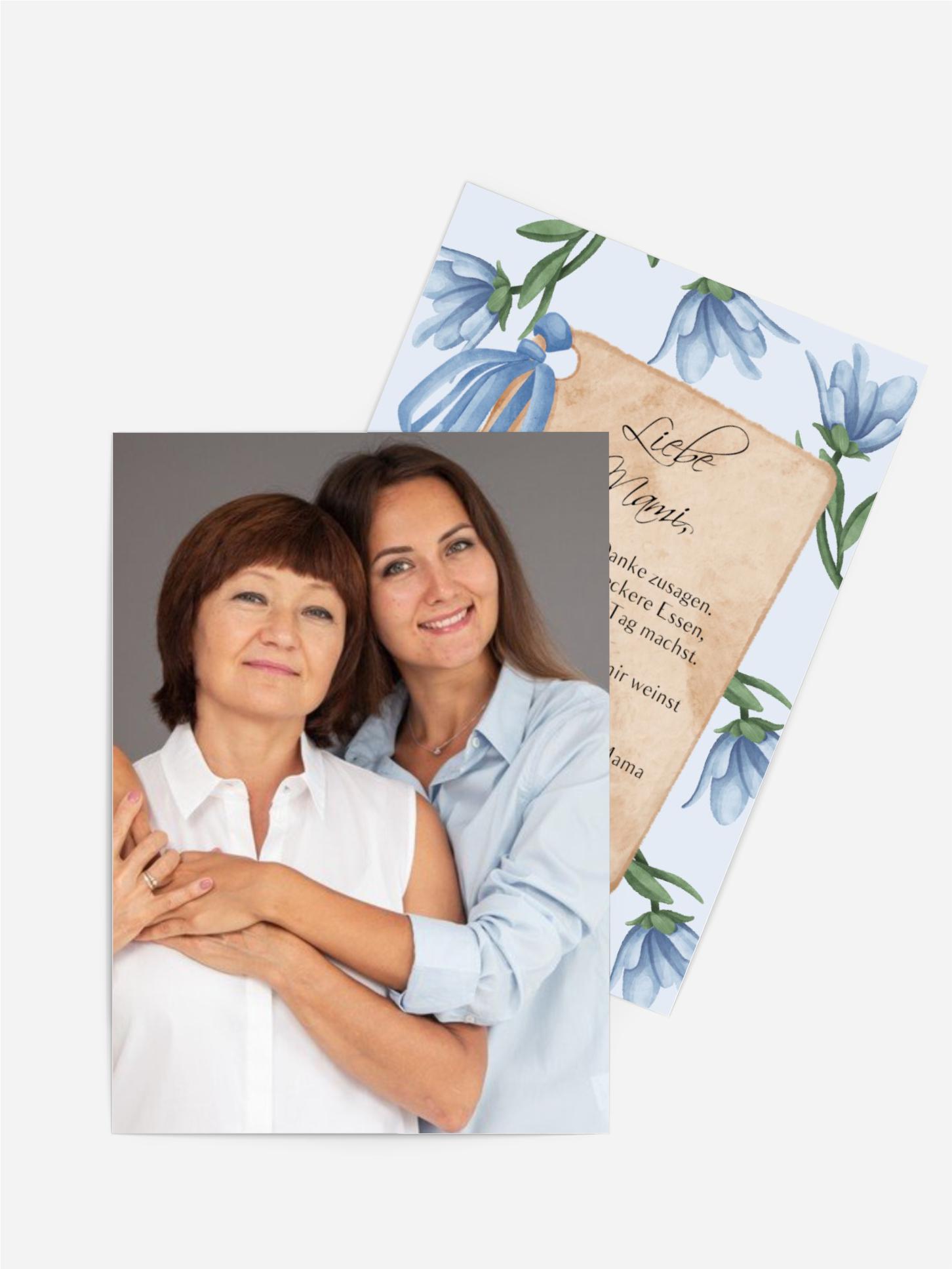 Grußkarte zum Muttertag Brief an die Mutter | Kartenmanufaktur